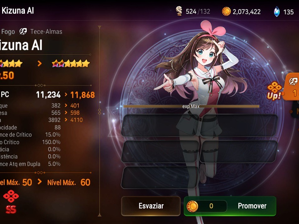 Could not promote & memory imprint my Kizuna Ai