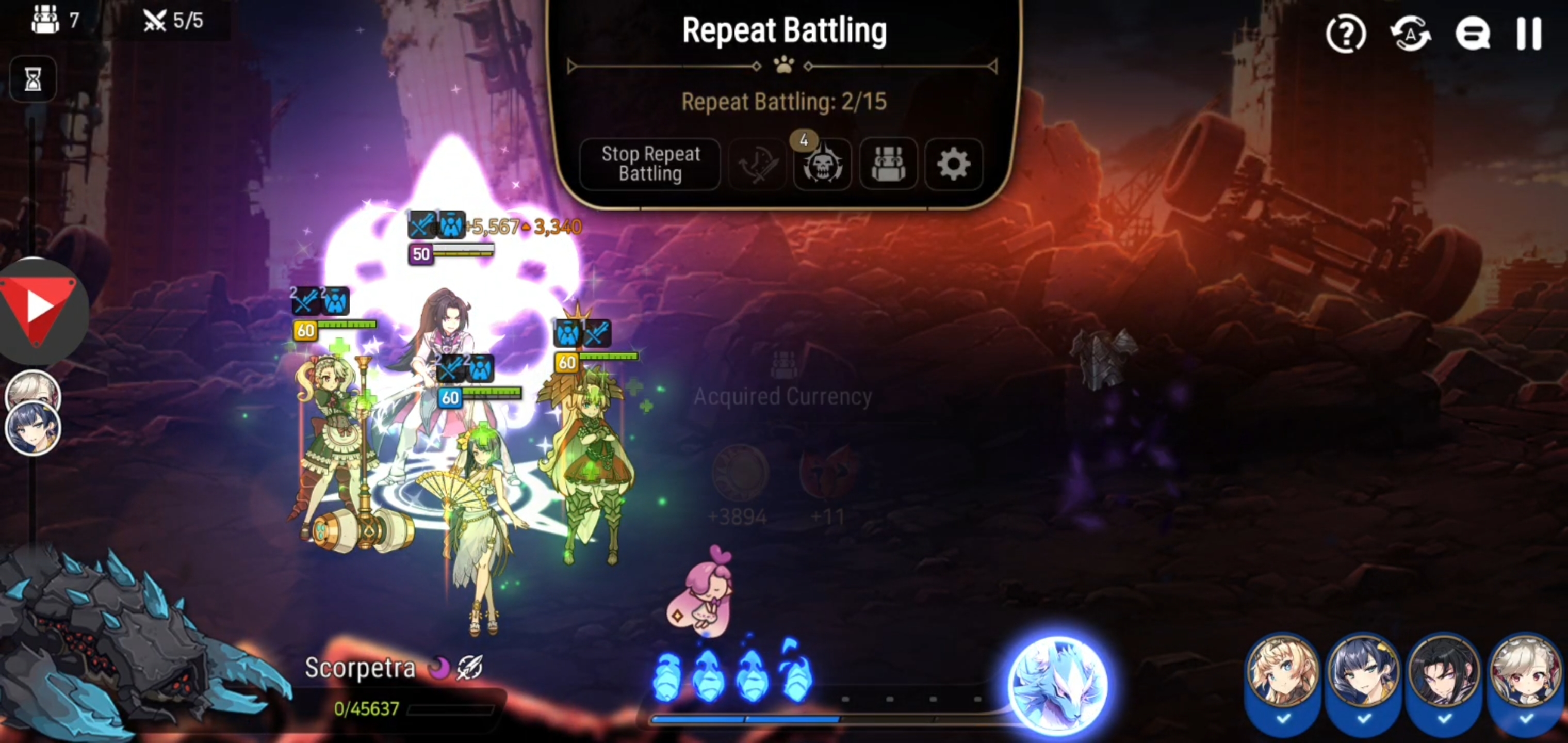 Exp gain bug (on heroes)