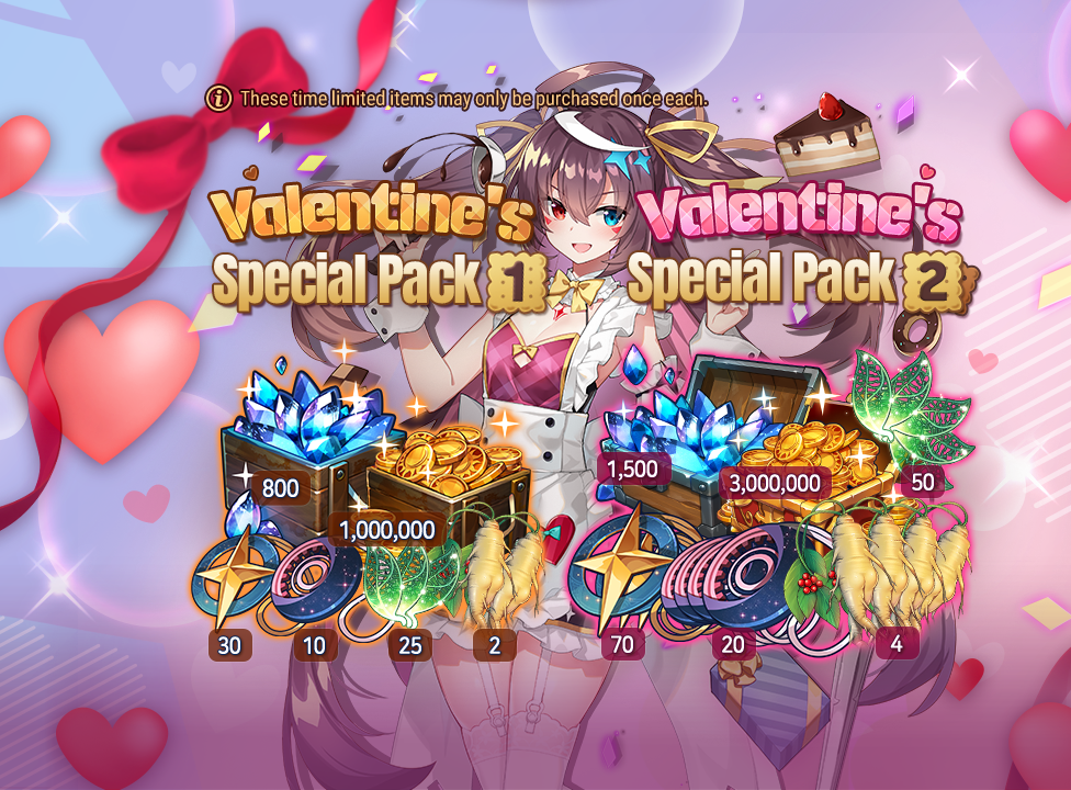 Limited Valentine’s Special Pack