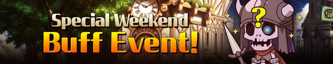 April Fools' Day Weekend Buff Event