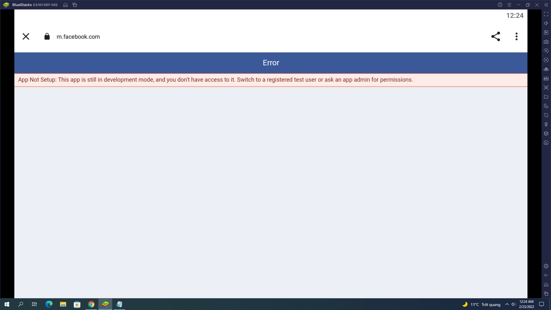 can log in Epic 7 using FB login