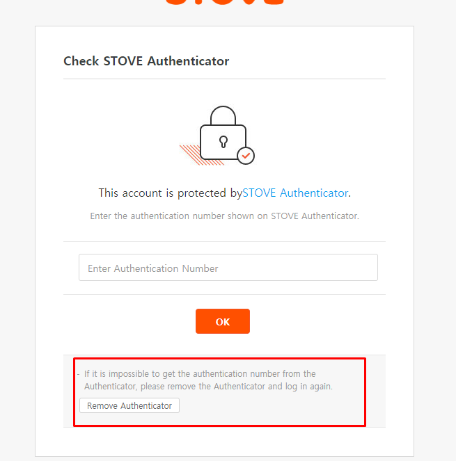 Stove's Glorious security