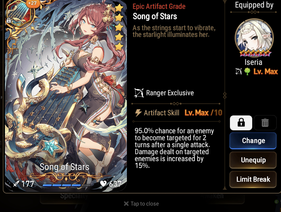 How could Song of Stars get resisted?