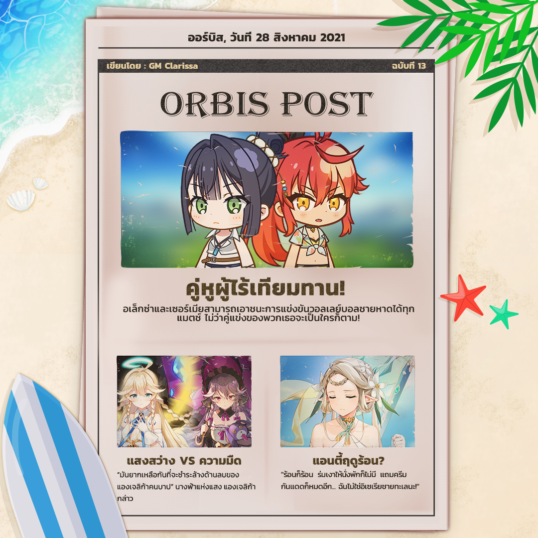 Orbis Post ฉบับที่ 13
