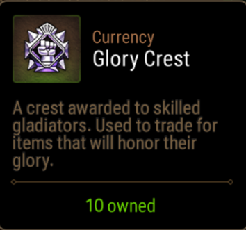 Currency Glory Crest