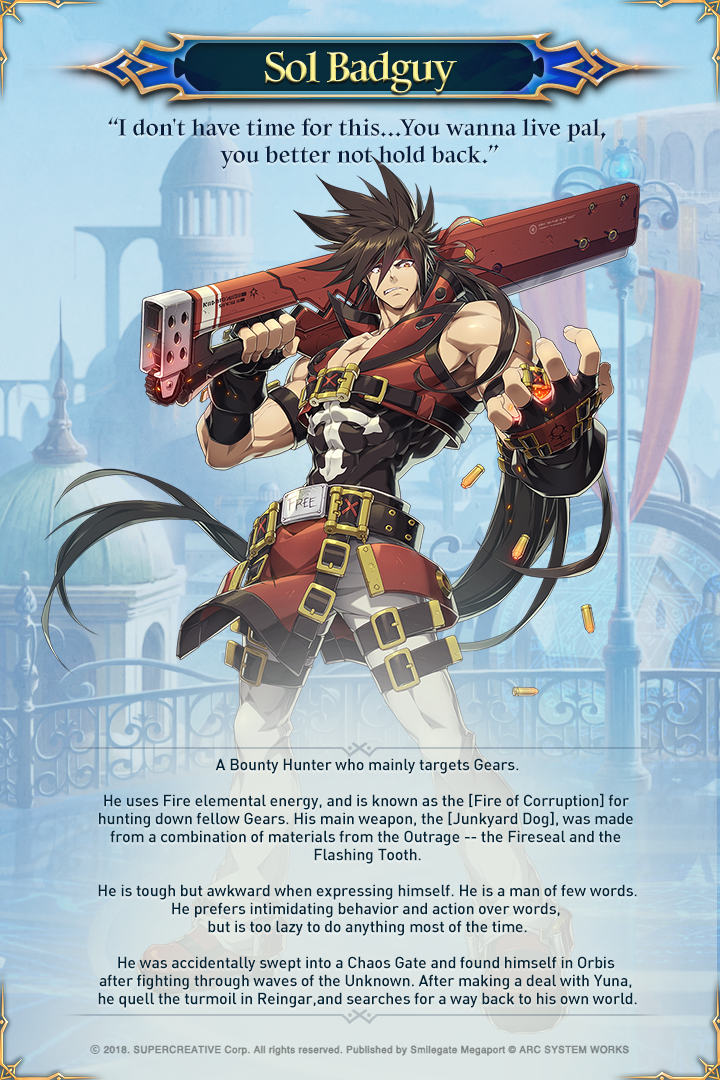 Hero Compendium - Sol Badguy