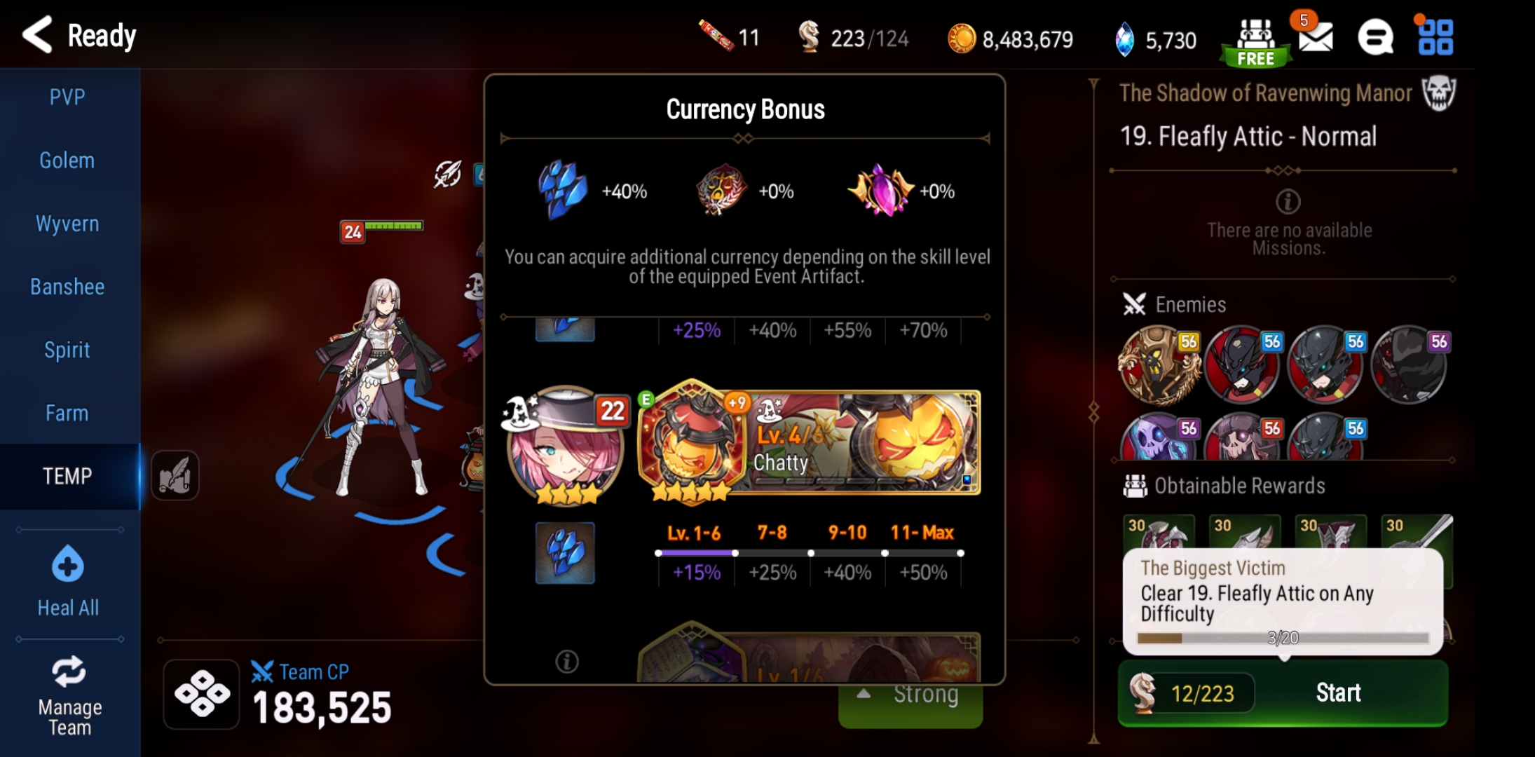 Event Artifact Effect