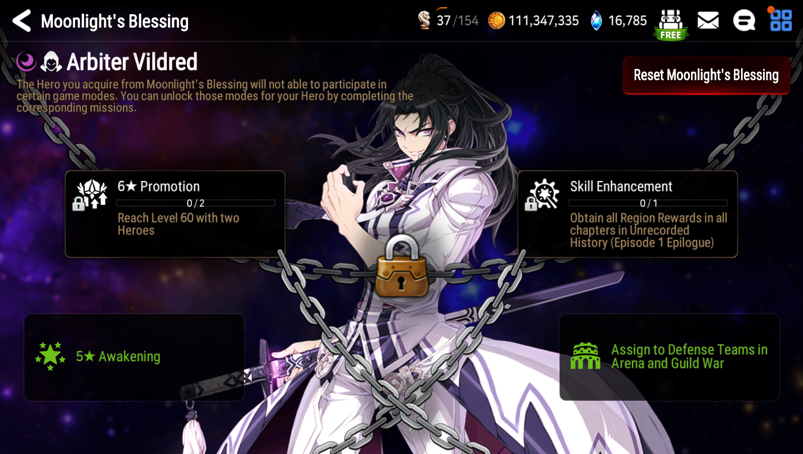 Moonlight blessing bug