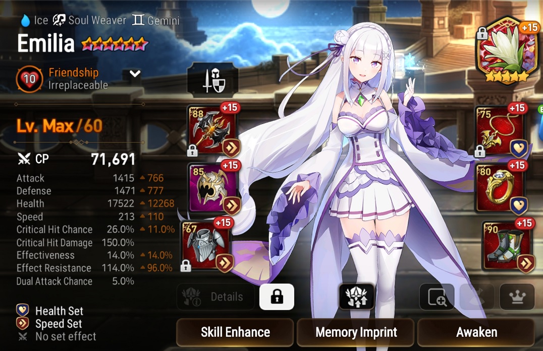 My Emilia recommendations