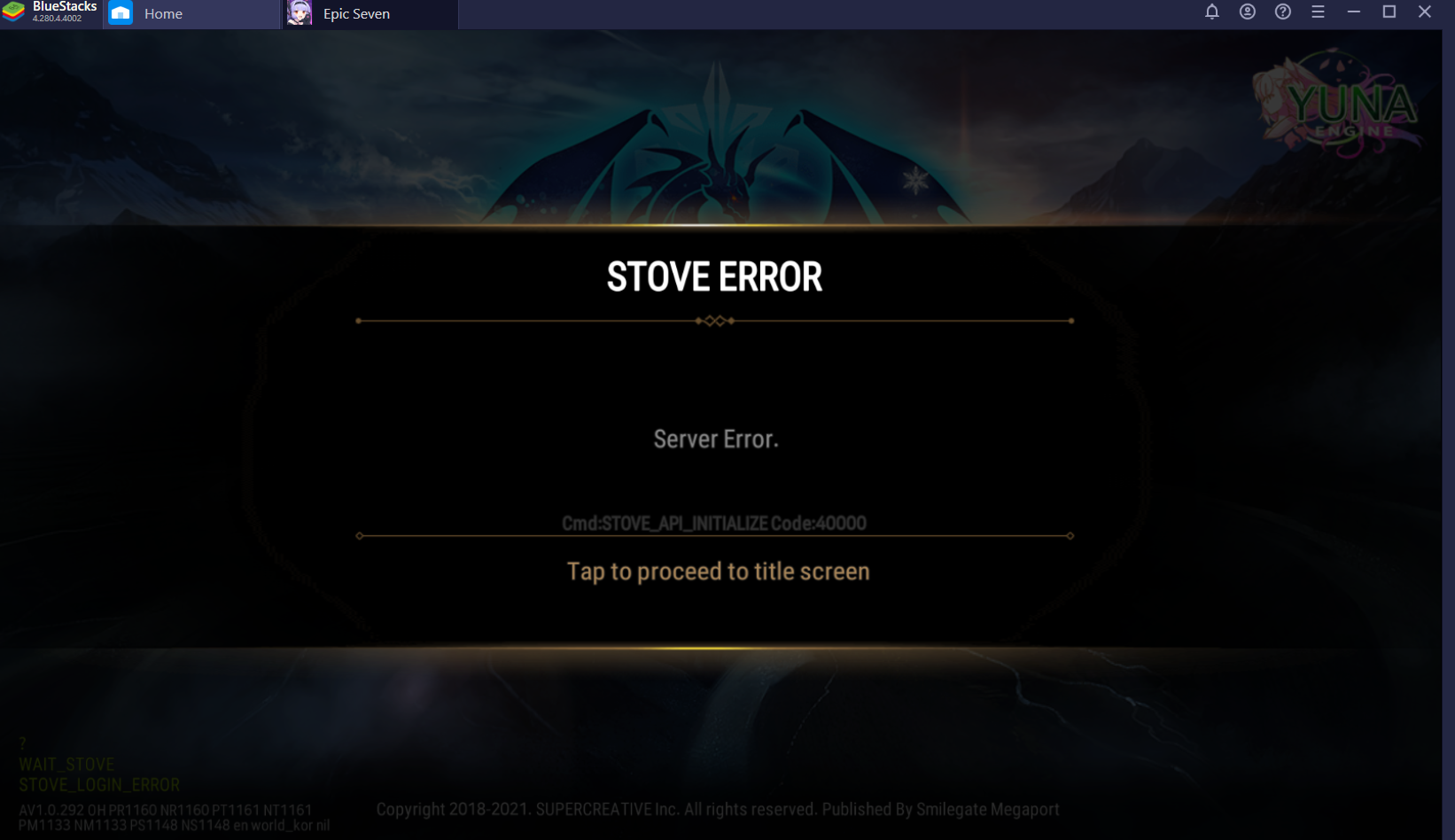 Connection problem. Cant open game