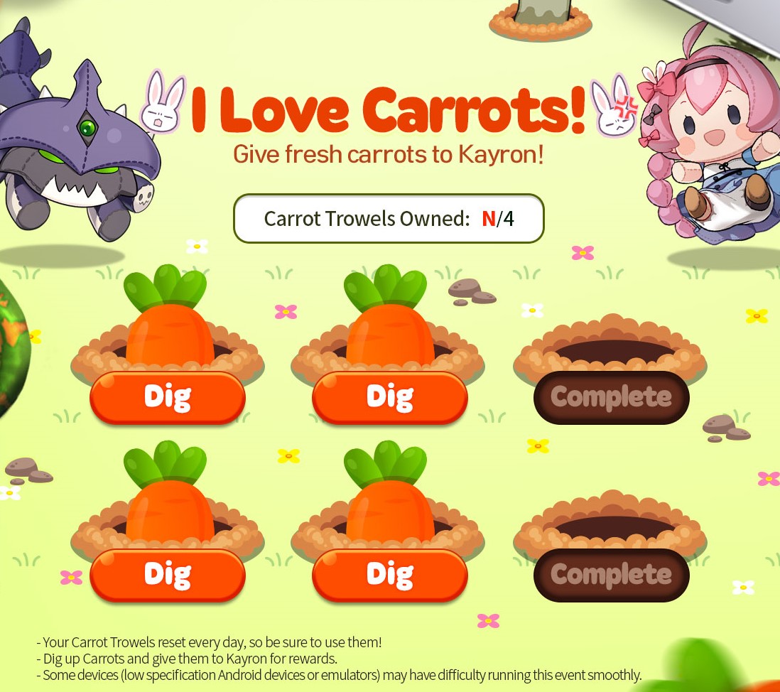 I Love Carrots Event!