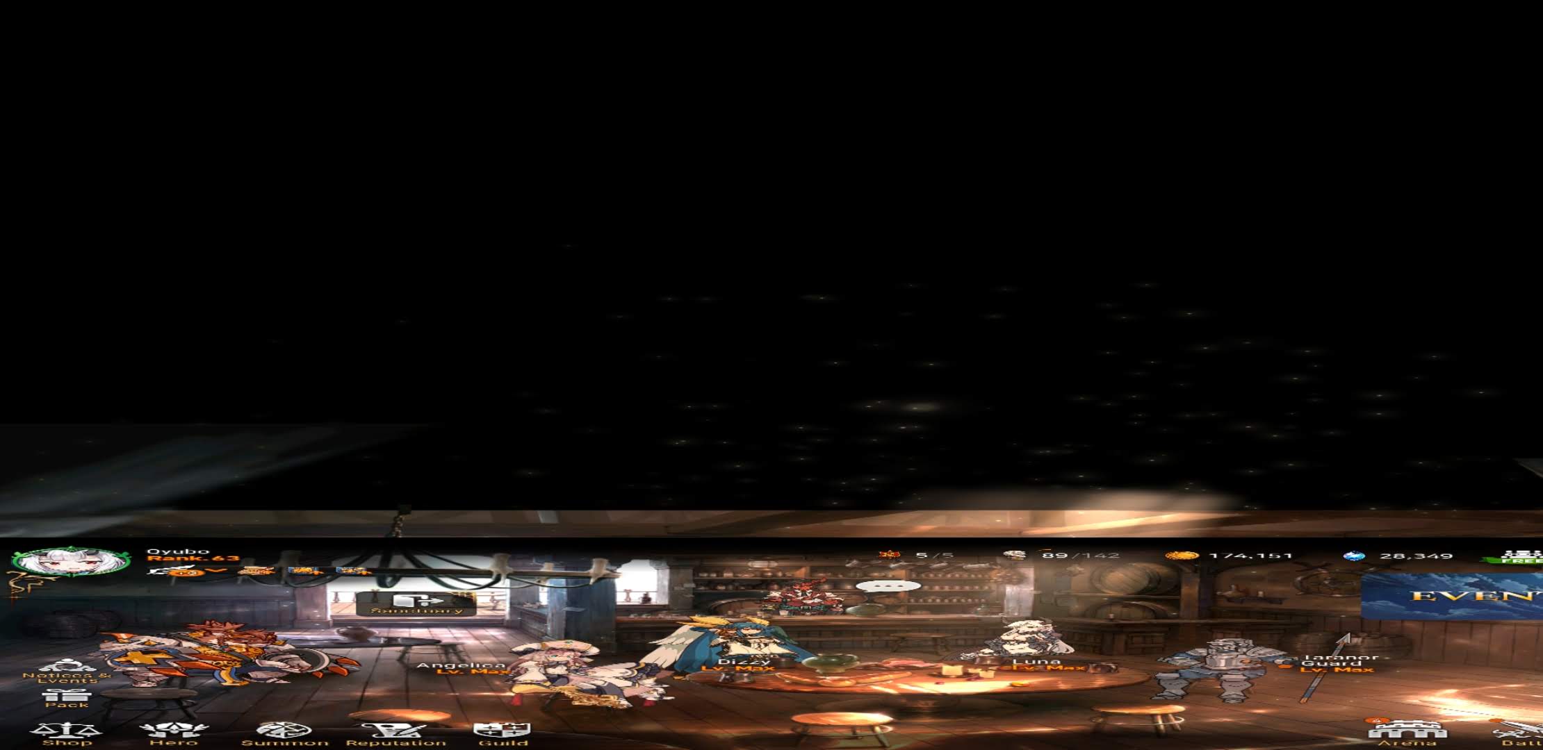 Bugged screen effect