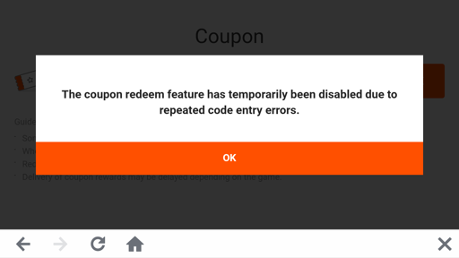 I cant redeem the coupon